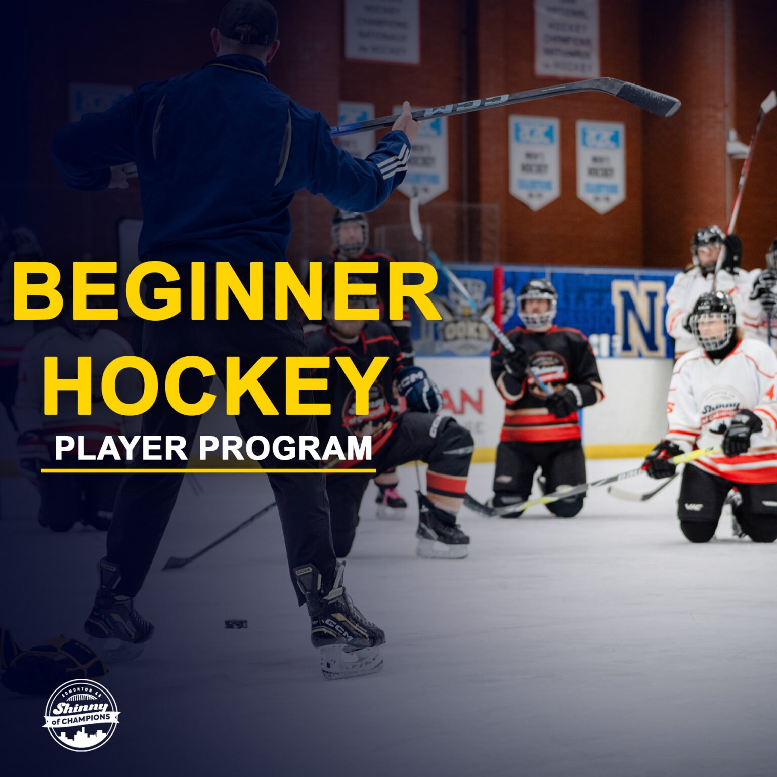 Adult Learn to Play Hockey Edmonton | Beginner Hockey